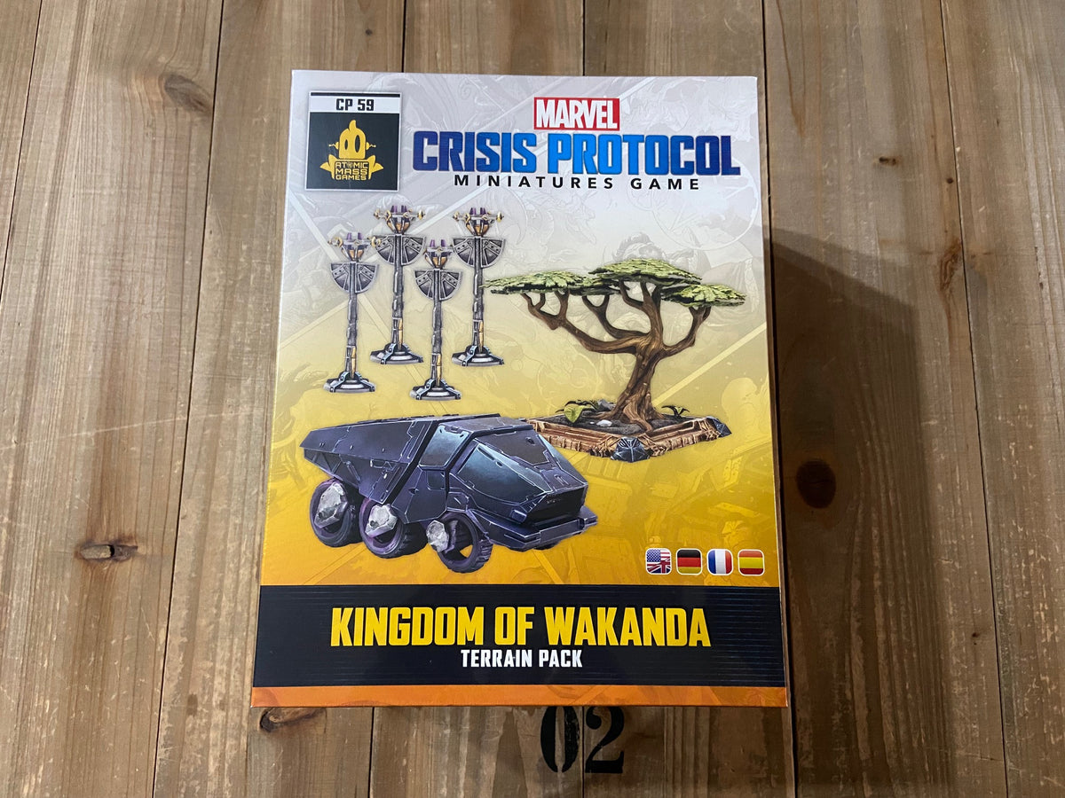 Kingdom of Wakanda Terrain Pack - Marvel Crisis Protocol – Jariego's ...