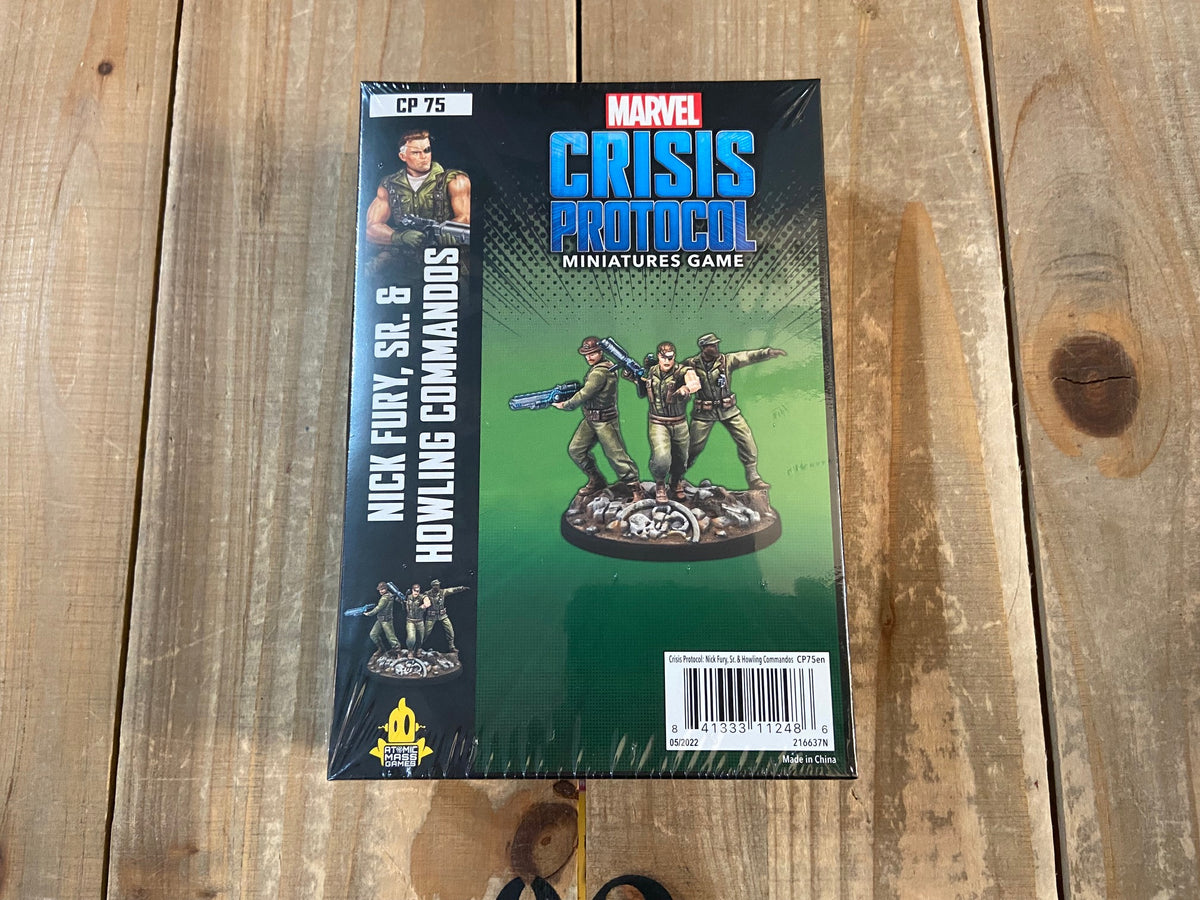 Nick Fury, Sr. & Howling Commandos - Marvel Crisis Protocol – Jariego's ...